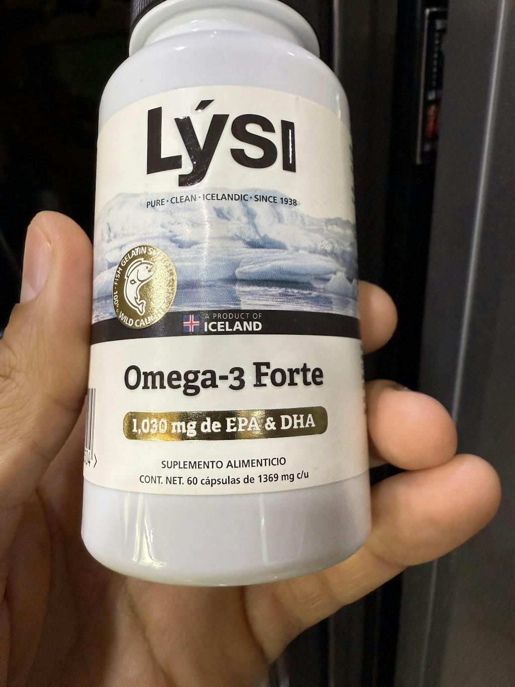 Capsulas Omega-3 Forte 60 pcs – Lysi Mexico