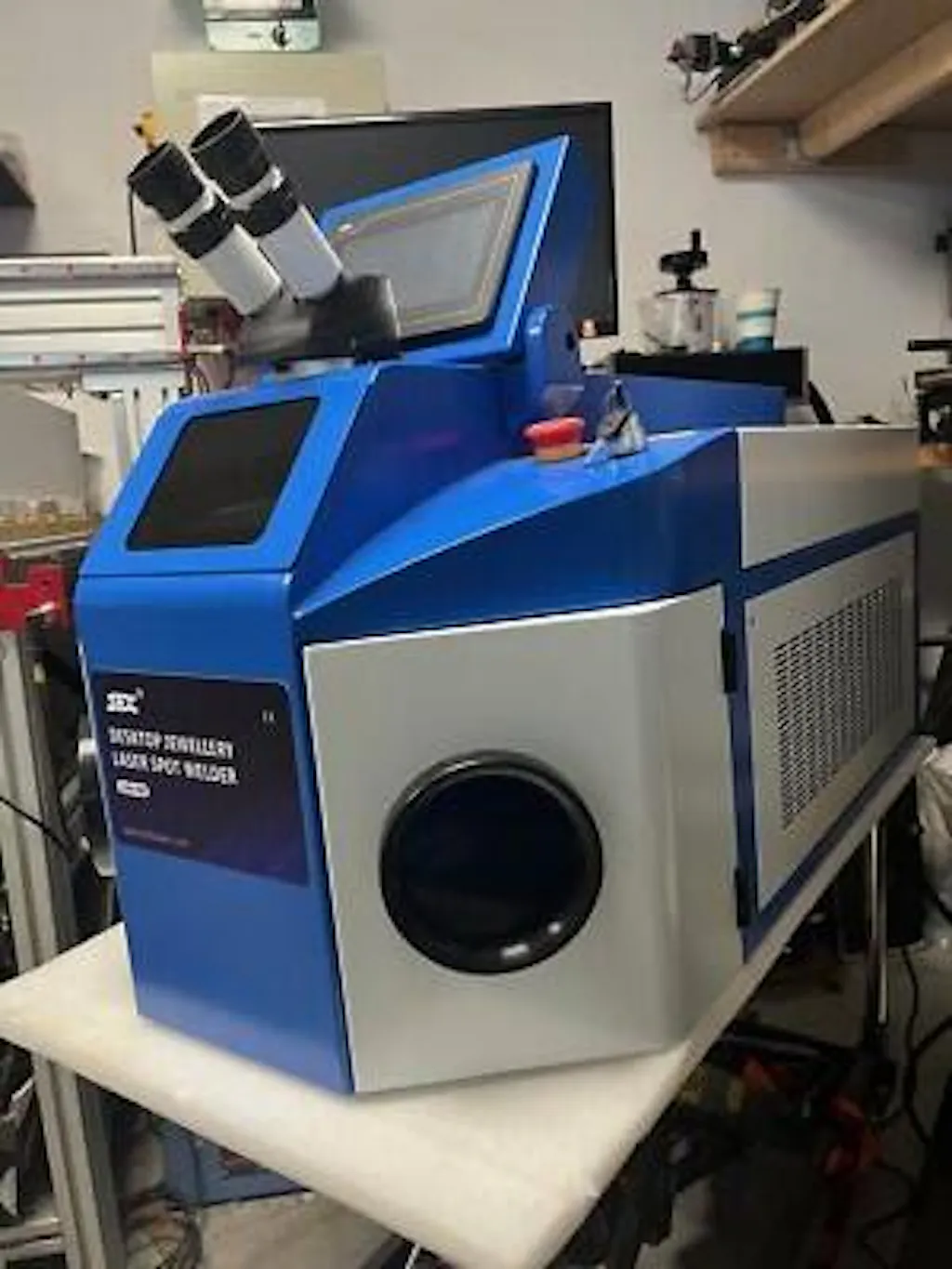 Máquina de soldadura por puntos láser SFX de 150 W/200 W, soldadora lá ...