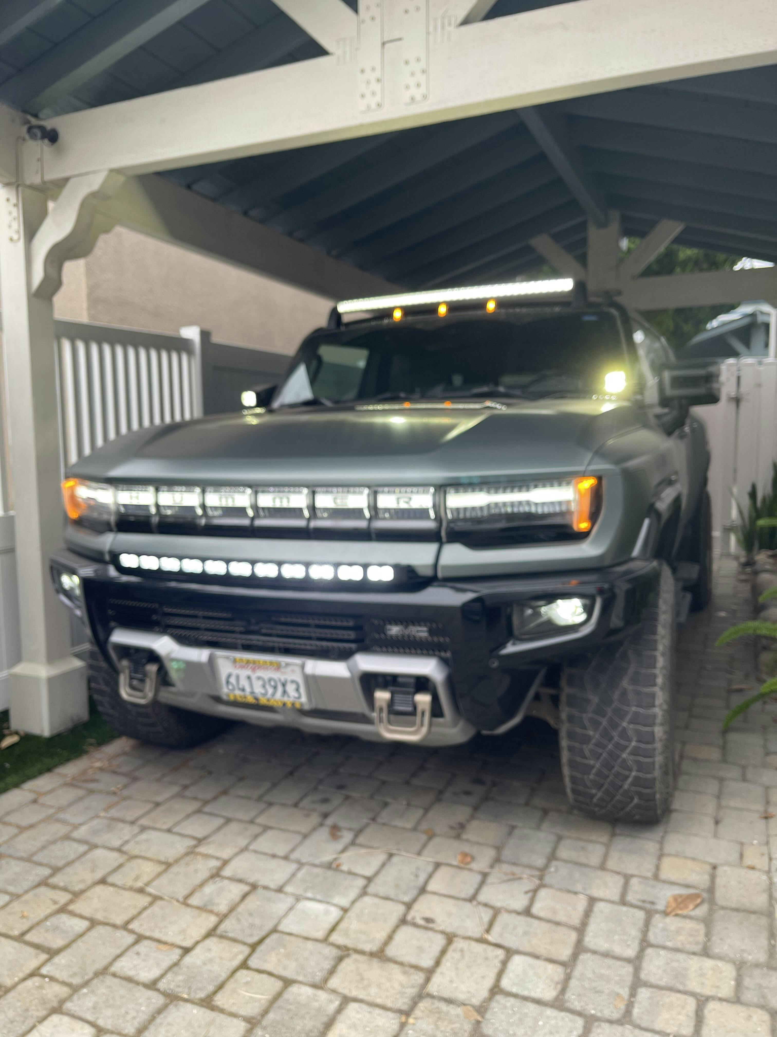 2022+ GMC Hummer EV Bumper 40in Light Bar-PRO | M&R Automotive