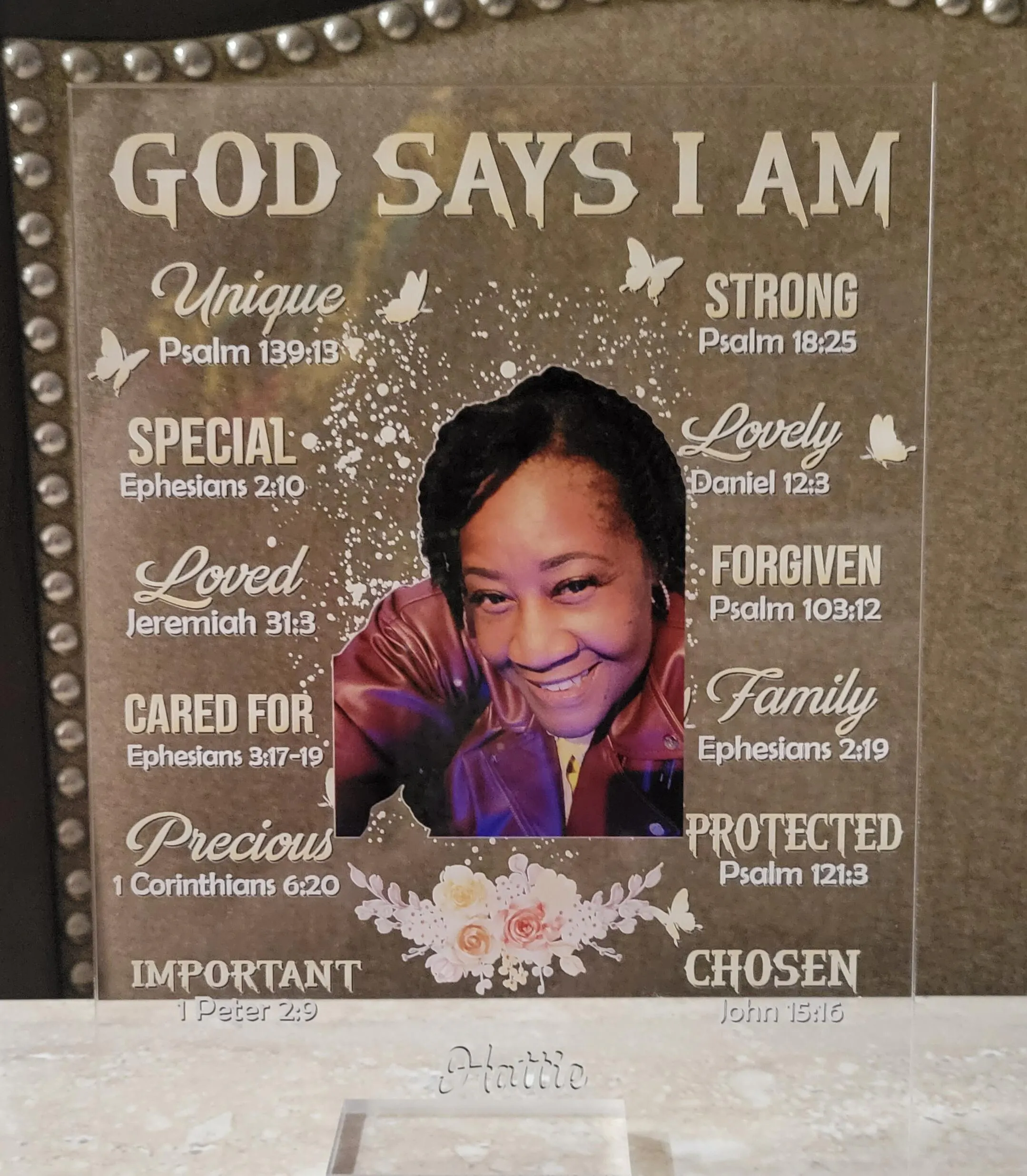 I'm Always With You - Personalized Acrylic Photo Plaque – Macorner