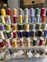 Thread Rack with 60 pegs for spools & cones | Madam Sew – MadamSew