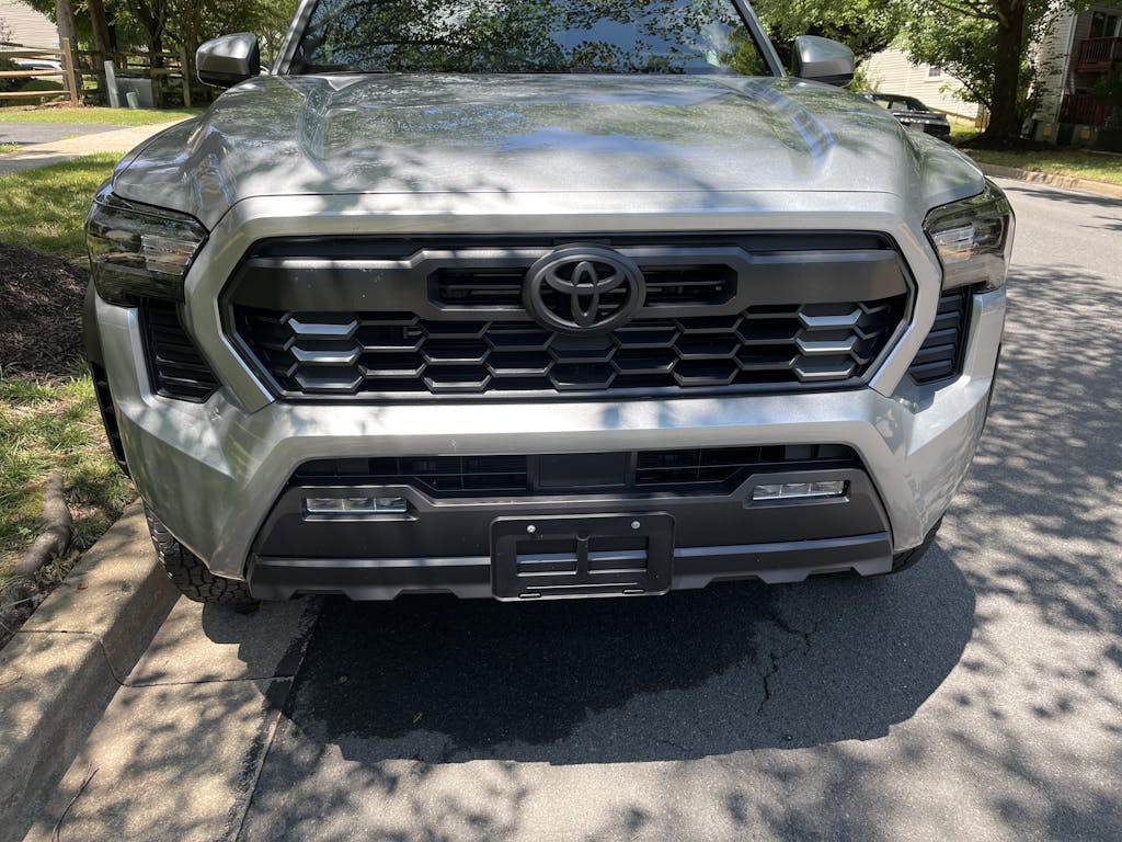 2024 Tacoma Heritage Grille Decals | Yellow Orange Red 3 Stripe Vinyl ...