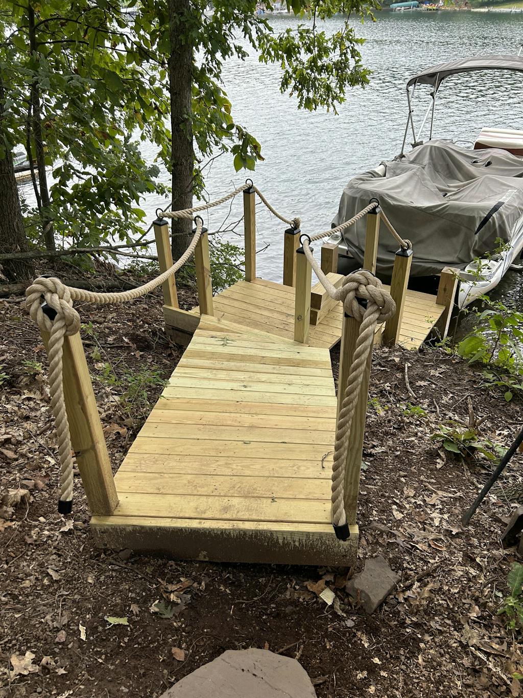 Nautical Rope Holders - Madison Iron and Wood