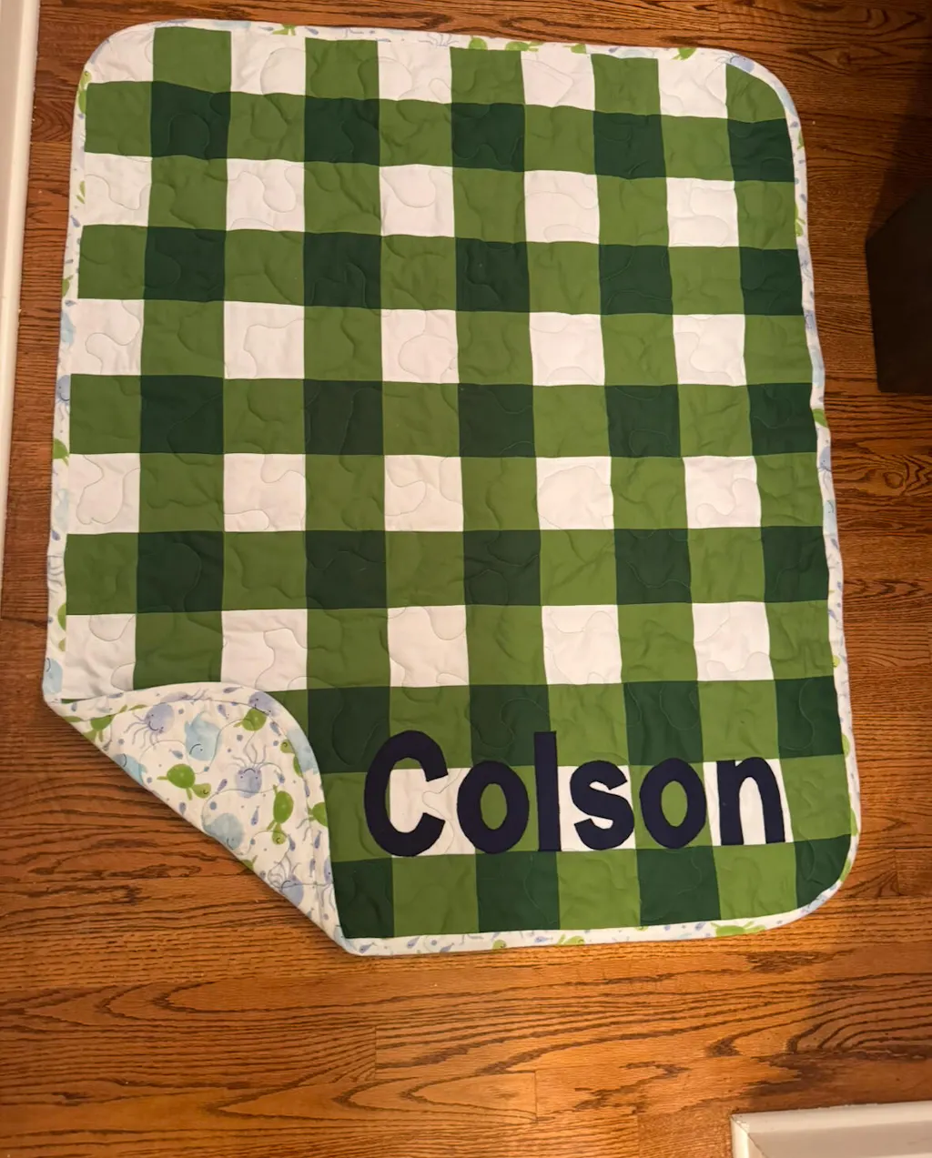 FREE - Gingham Baby Quilt Pattern (Digital Download) – Madison Rose ...
