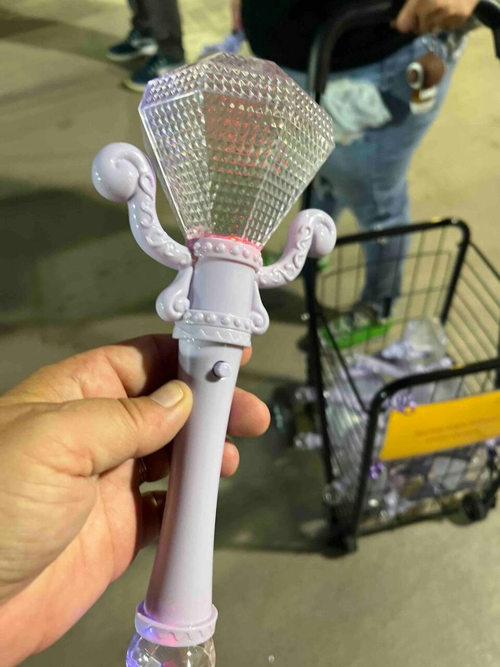 Unique Diamond Wand Projects Colorful Crystal Light