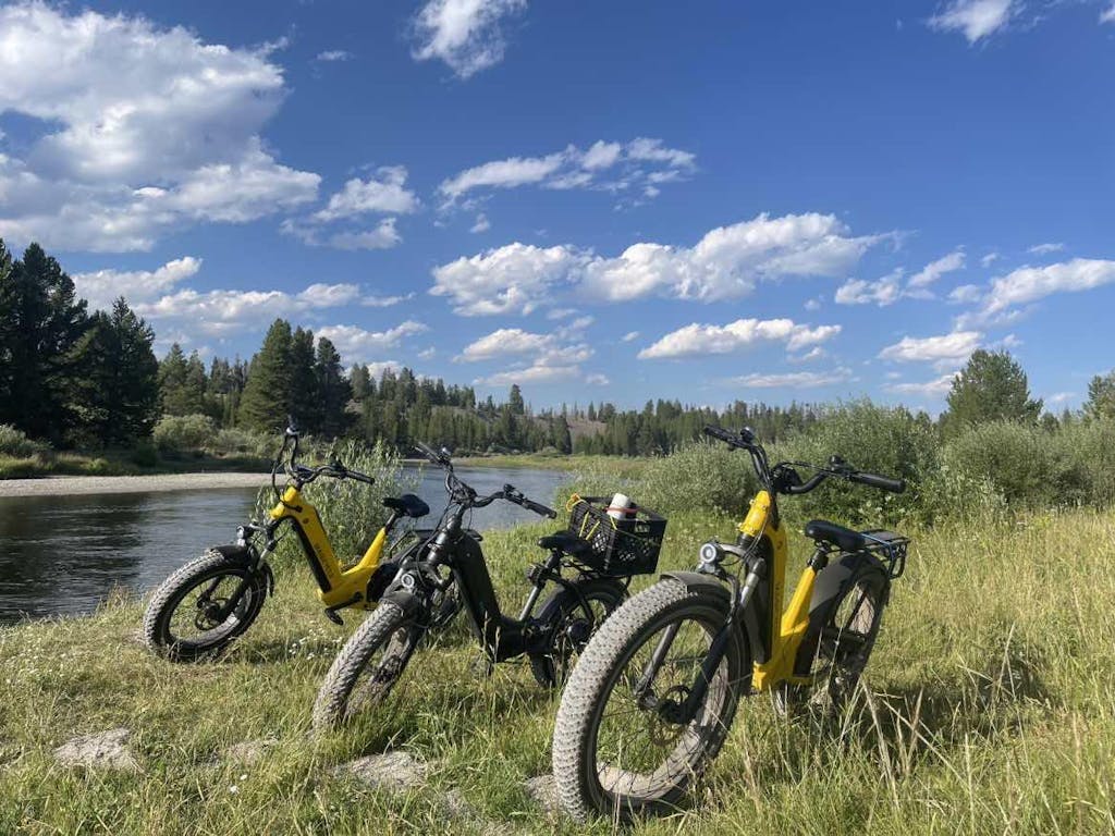Full Suspension Electric Bike | Off-Road Adventure E-Bike - Dawn Yellow ...