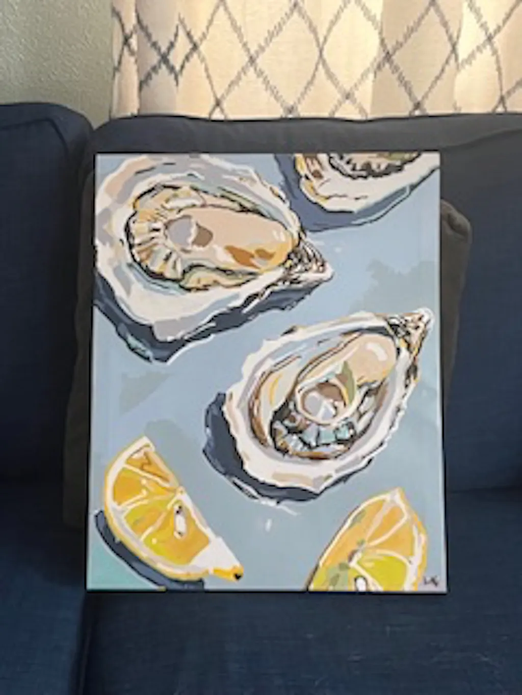 Oysters and lemon Paint by Numbers – maikoo art