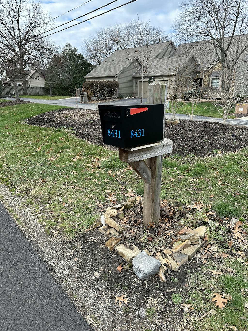Custom Mailbox Number Decal - Choose your font, color, and size!