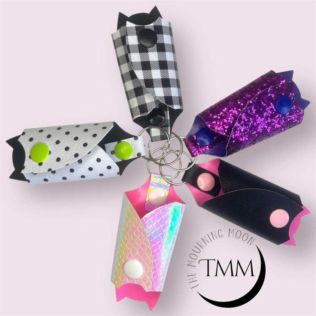 Bat Wing Halloween Key Fob SVG | Bat Key Cover Template Keychain ...