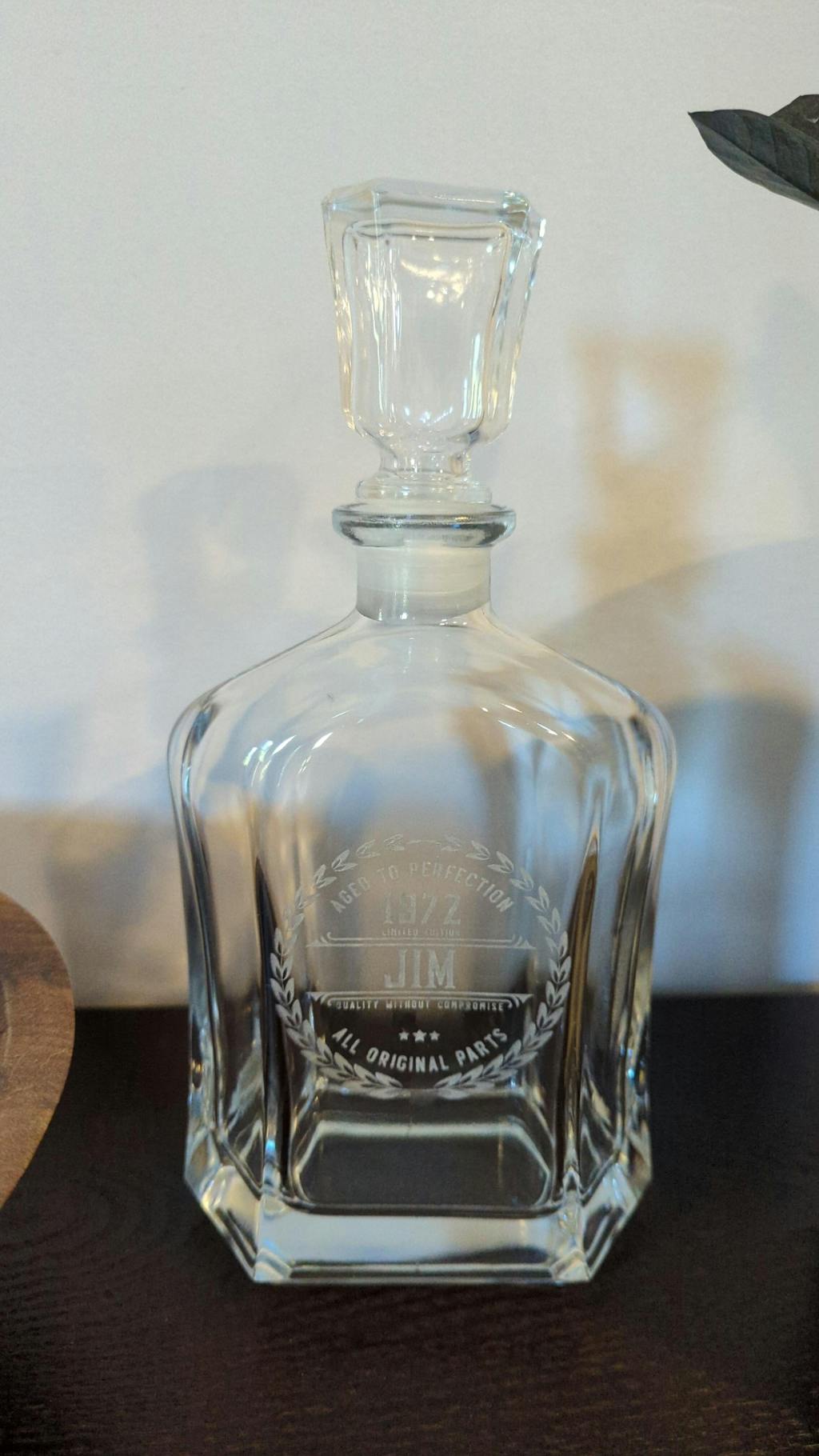 Personalized Decanter - Custom Engraved Whiskey Decanter – MAISON CUSTOM