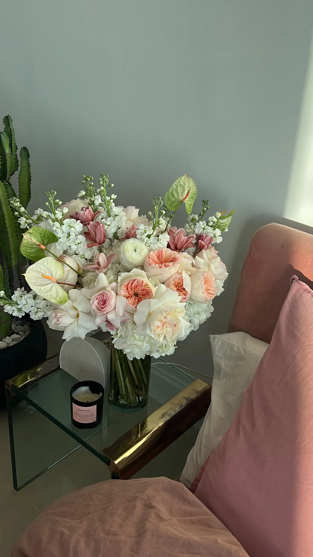 Secret Garden - Premium peonies, Dutch tulips, garden roses, hydrangea ...