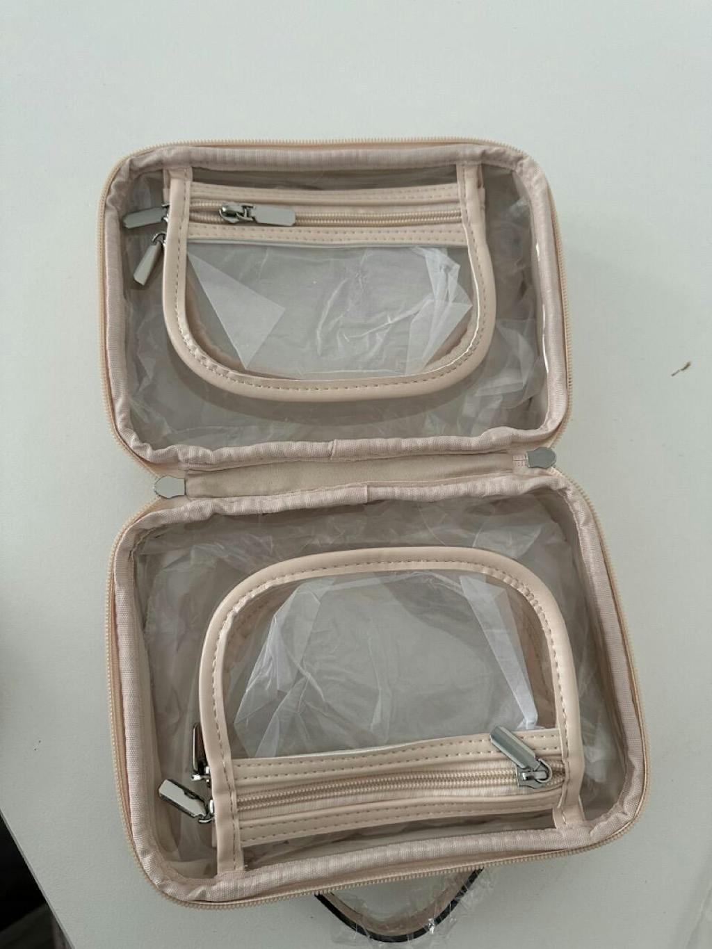 DONNA | Dual Sided Transparent Makeup Case - Maison Minimalist