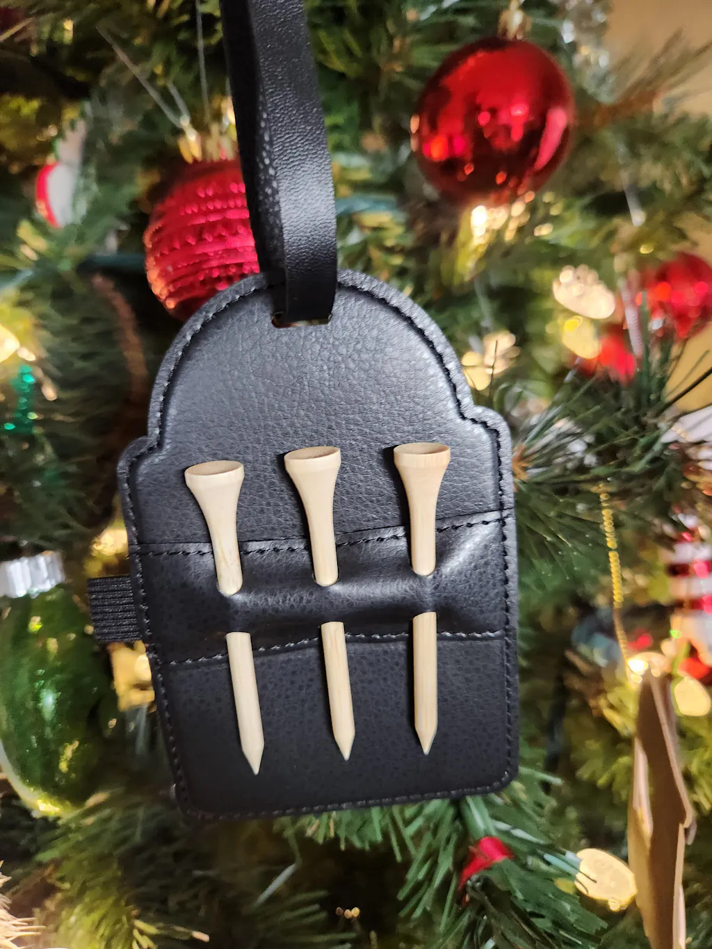 Sublimation Blanks Golf Bag Tag w/ Tees PU leather | Major Sublimation ...