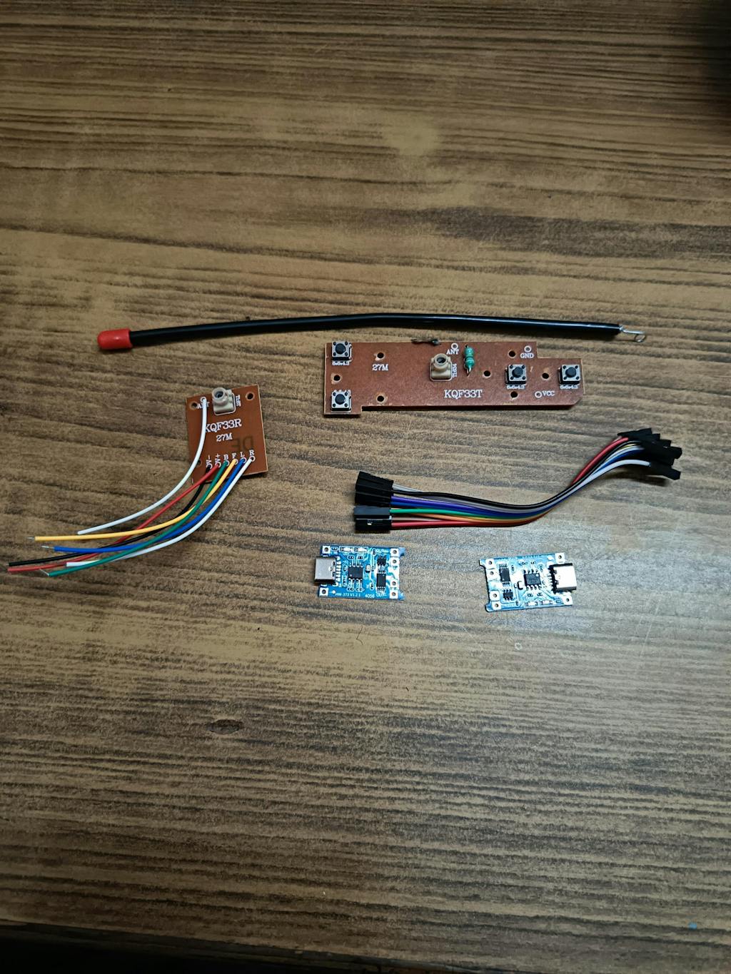 4CH RC Remote Control Wireless Transmitter and Receiver Circuit Board