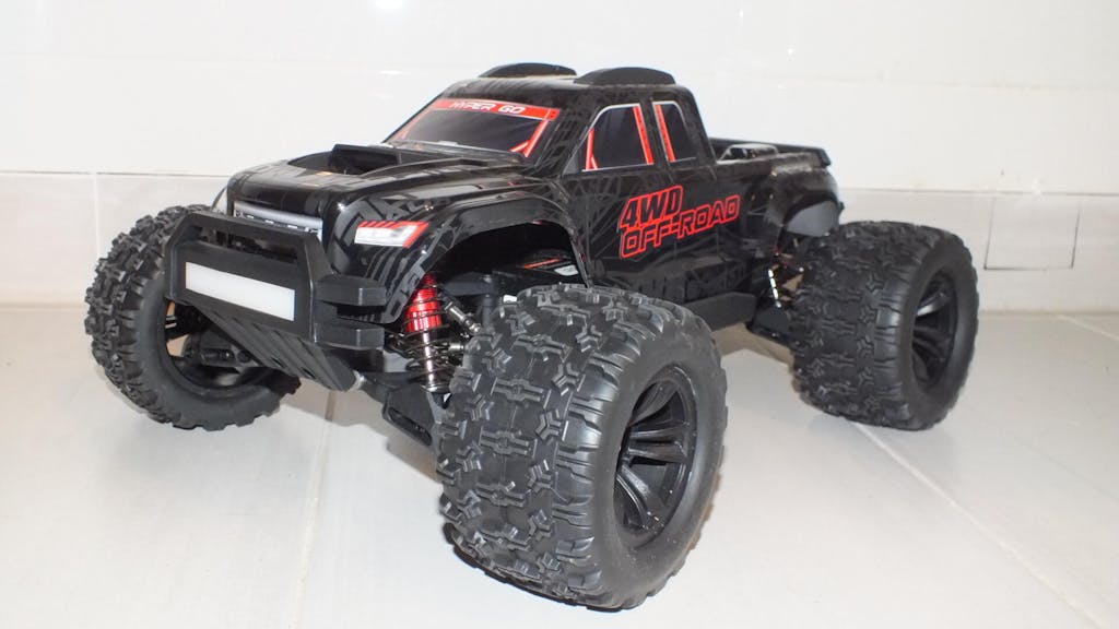 MJX Hyper Go 10208 V2 Version RC Monster Truck 1:10 Scale 80km/h High Speed 4WD RC Car — Makerfire