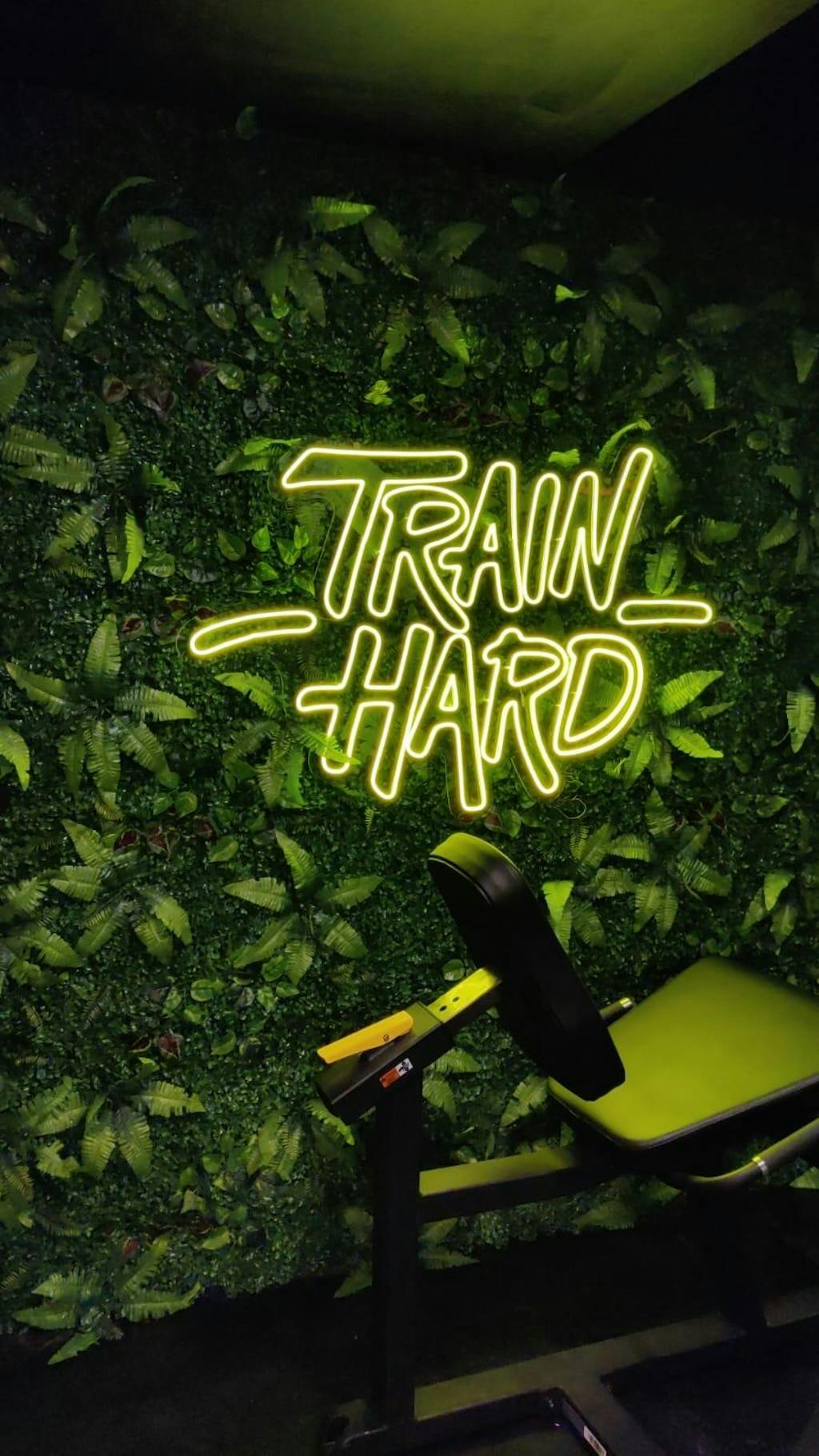 Train Hard Neon Gym | Gym Neon Sign – The MB Store