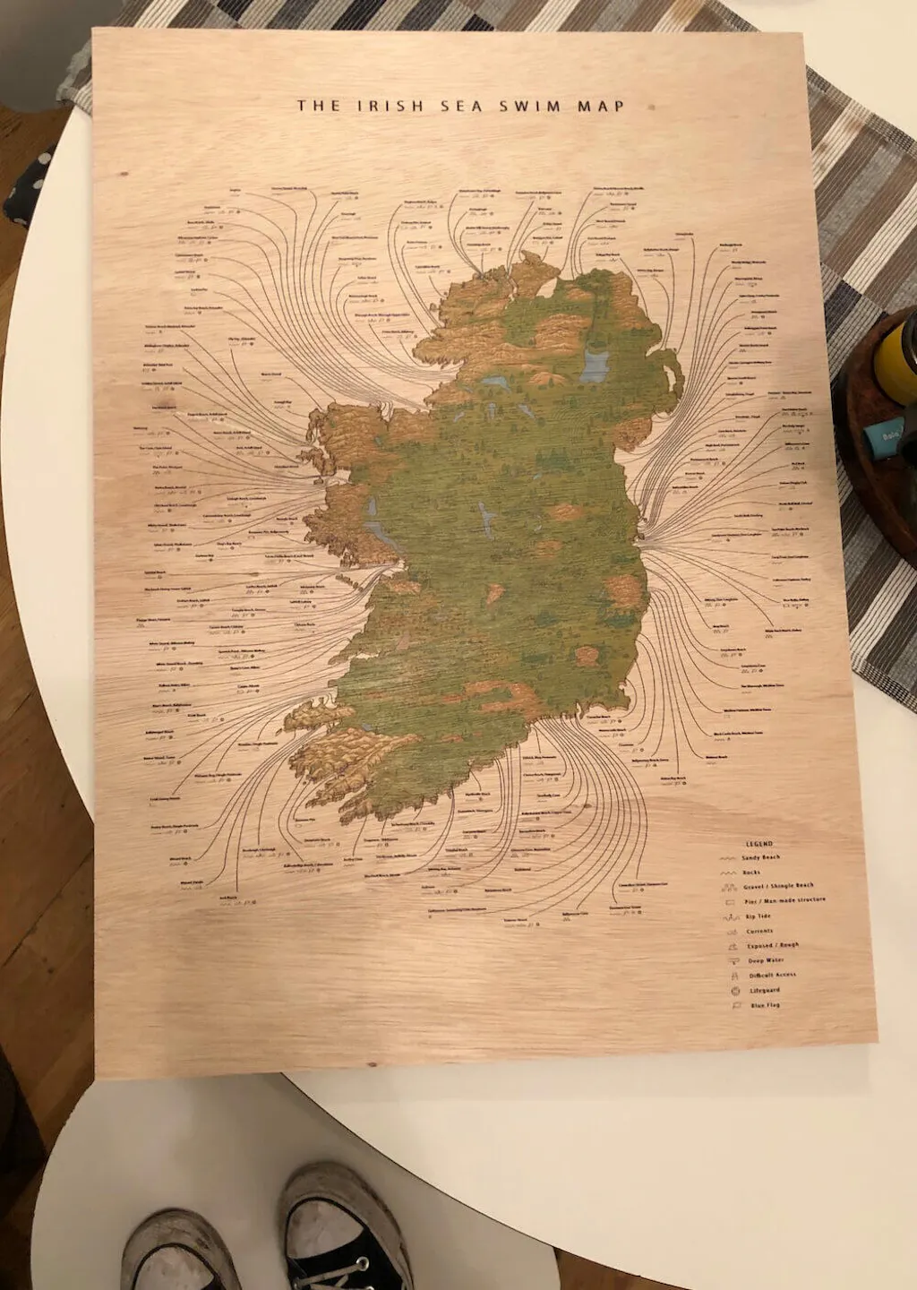 The Irish Sea Swim Map (1st Edition) – Malin & Mizen