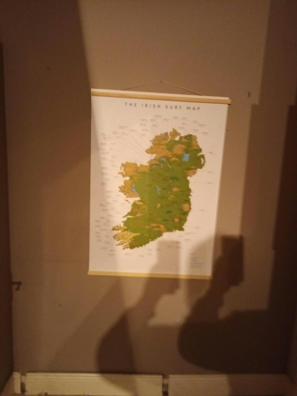 The Irish Surf Map Wall Print. 80 of Ireland's best surf spots – Malin ...