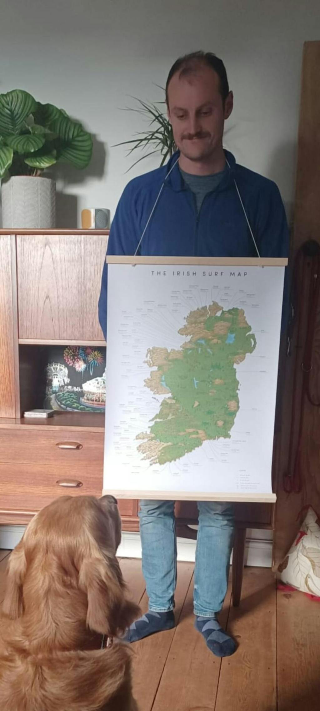The Irish Surf Map Wall Print. 80 of Ireland's best surf spots – Malin ...