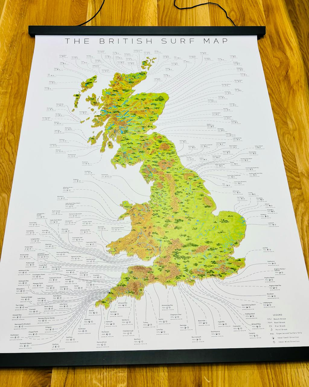 The British Surf Map - 190 of the best UK surf spots on 1 amazing map ...