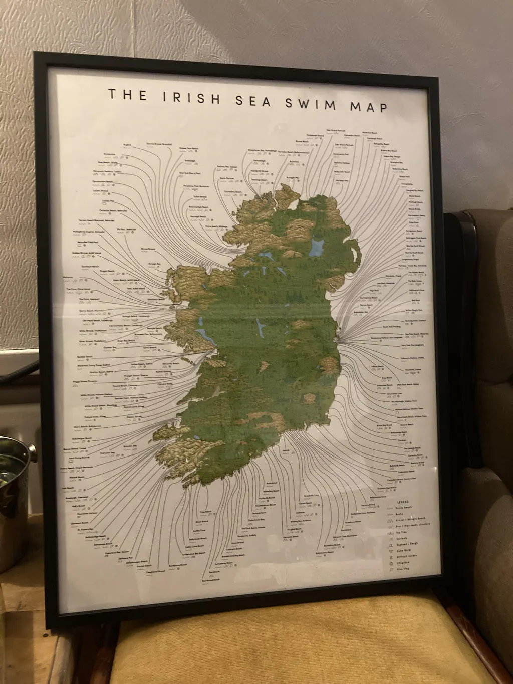 The Irish Sea Swim Map (1st Edition) – Malin & Mizen