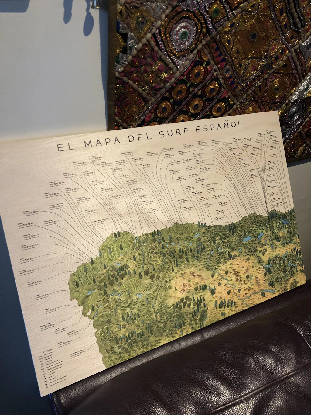 The Spanish Surf Map - 97 Surf Spots with GPS & Wind/Swell Info – Malin ...