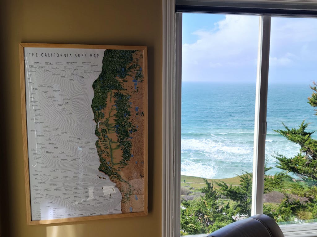 The California Surf Map - 126 great surf spots, 1 amazing map. – Malin ...