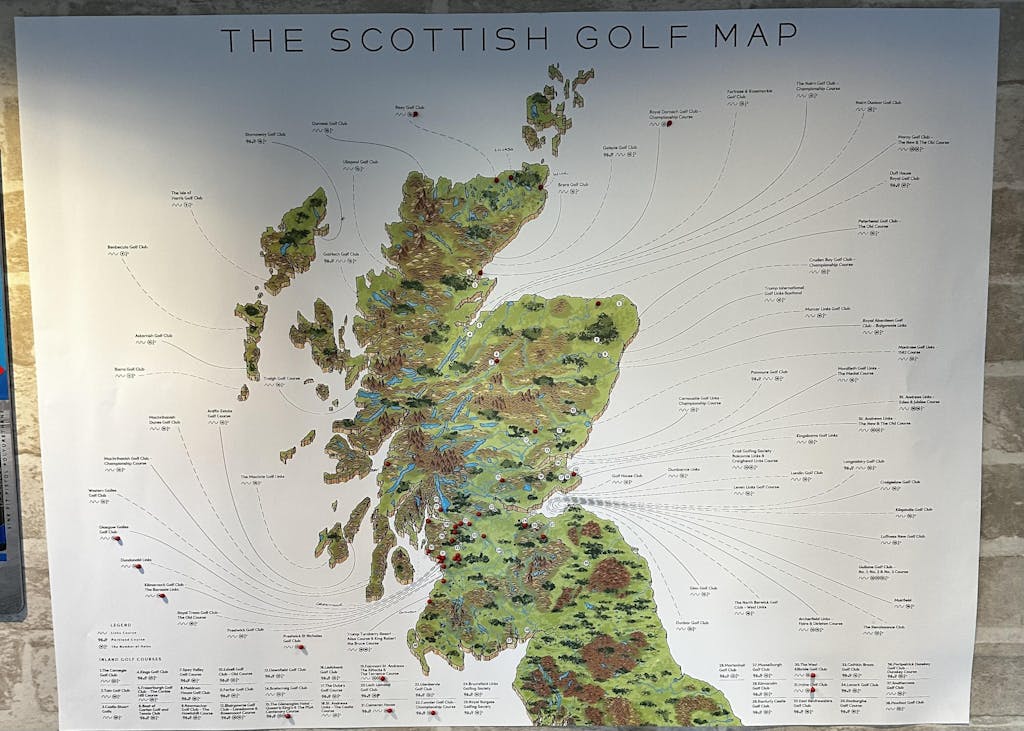 The Scottish Golf Map – Malin & Mizen