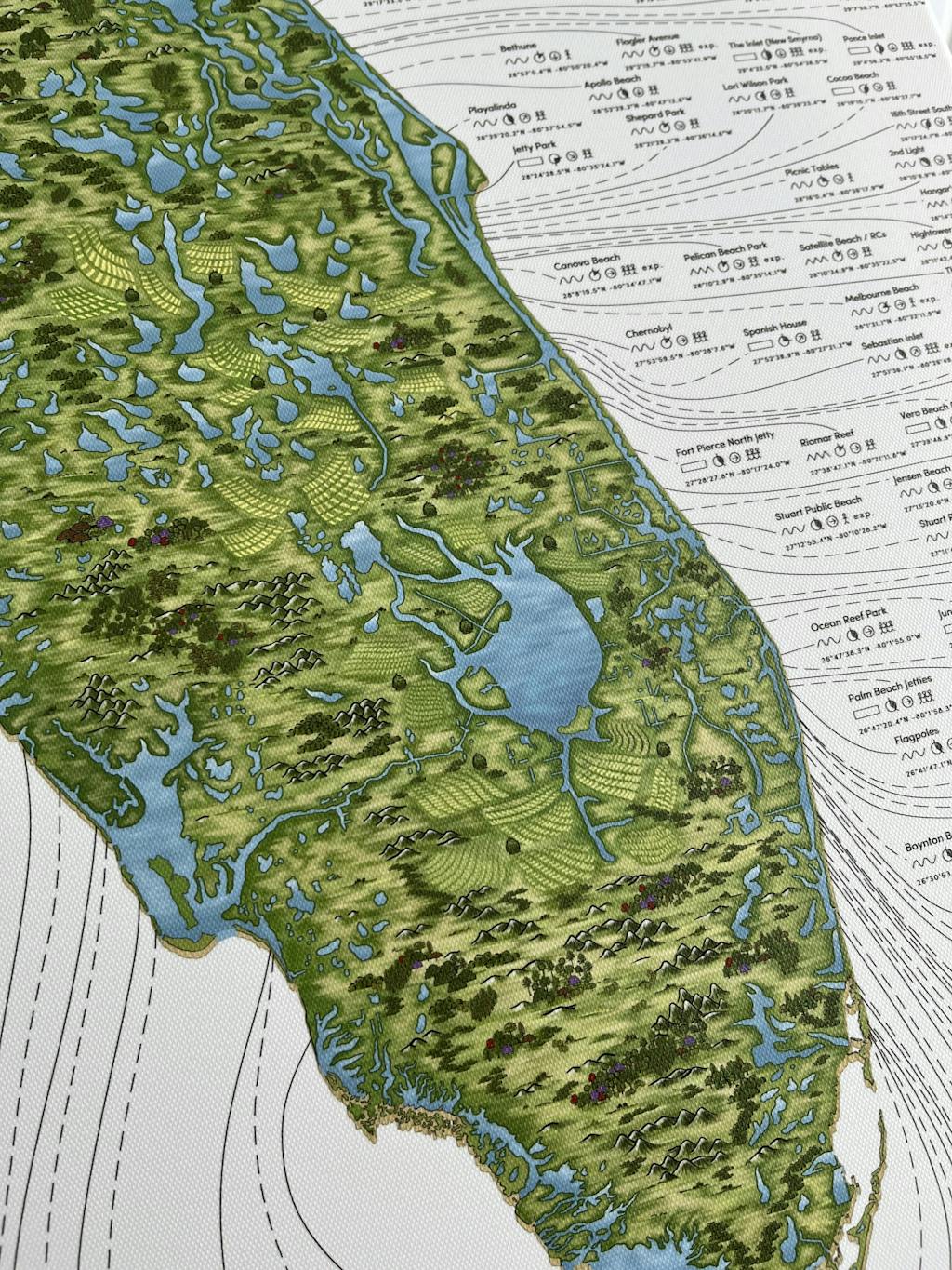 The British Golf Map - 162 of Britain's top Golf courses, 1 amazing map ...