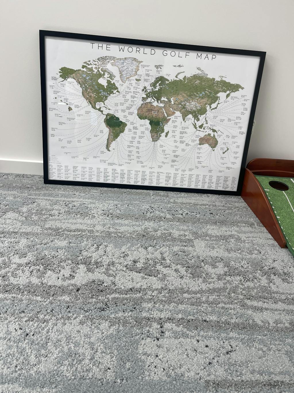 The British Golf Map - 162 of Britain's top Golf courses, 1 amazing map ...