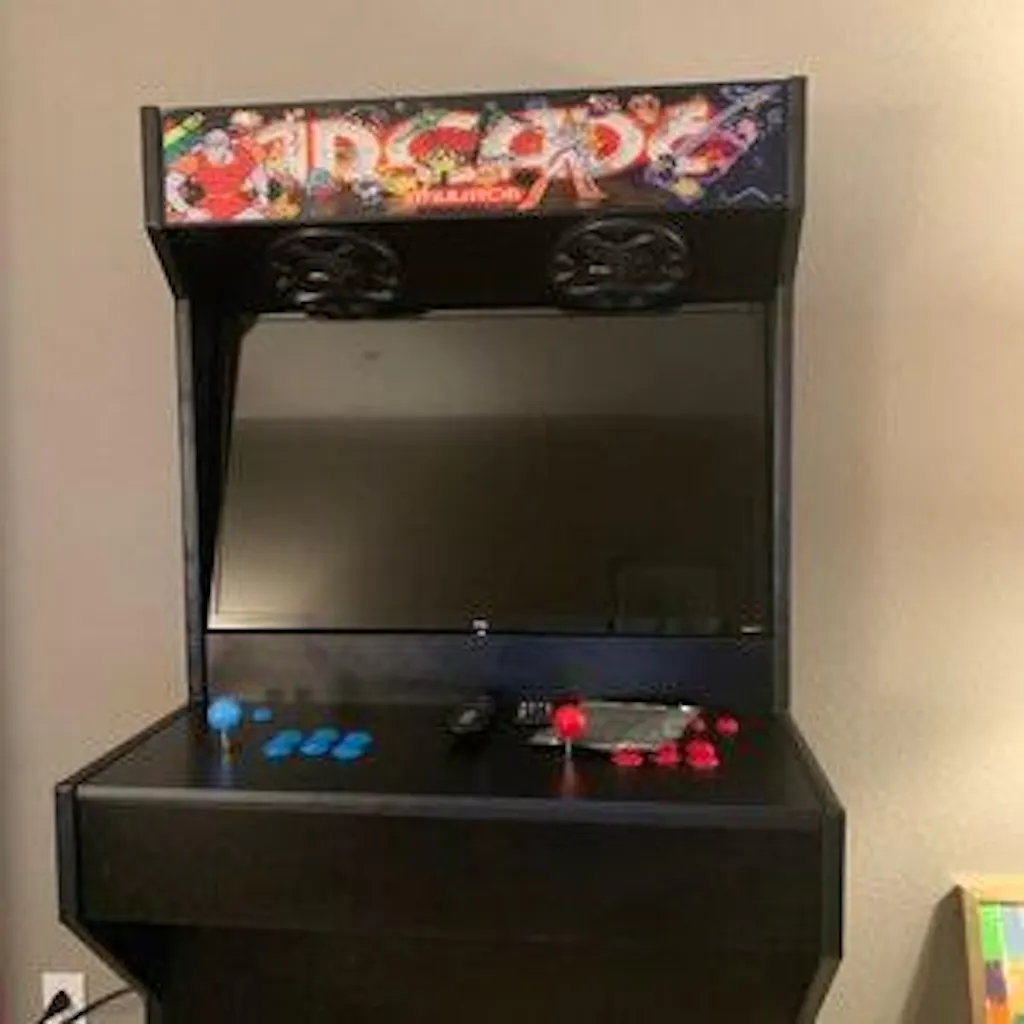 Quality Arcades Wall Mount Arcade Cabinet — Mancave Empire