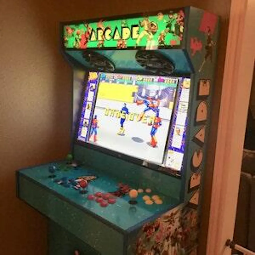 Quality Arcades Wall Mount Arcade Cabinet — Mancave Empire