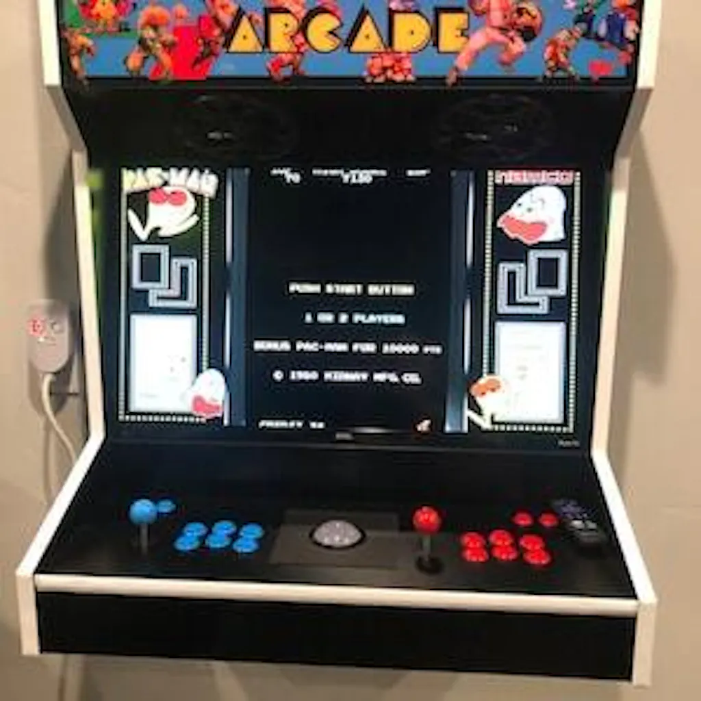 Quality Arcades Wall Mount Arcade Cabinet — Mancave Empire