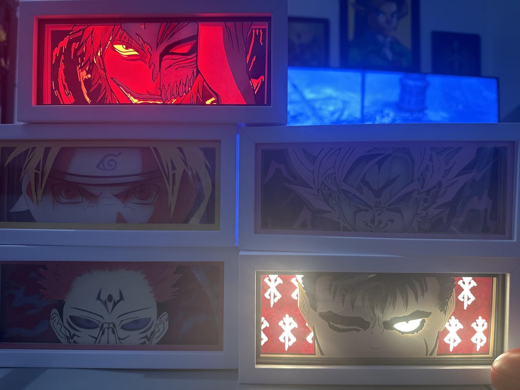 Anime Light Box | Your favorite anime characters in LED light boxes