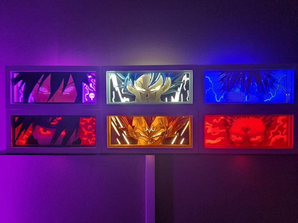 Anime Light Box | Your favorite anime characters in LED light boxes ...