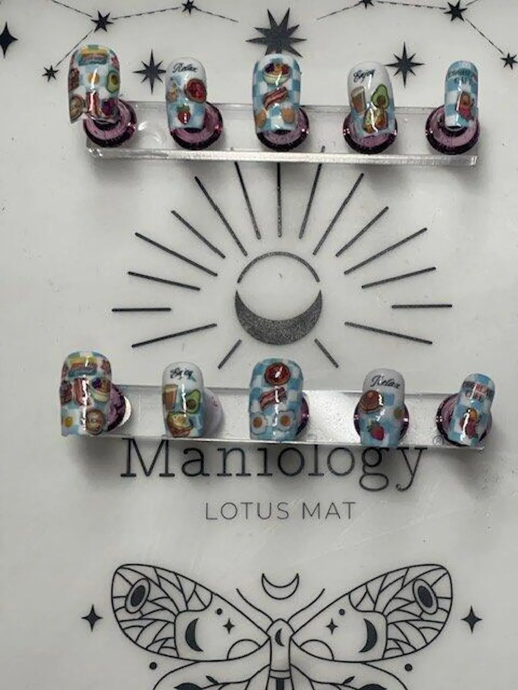 Cursive Font (M479) - Nail Stamping Plate – Maniology