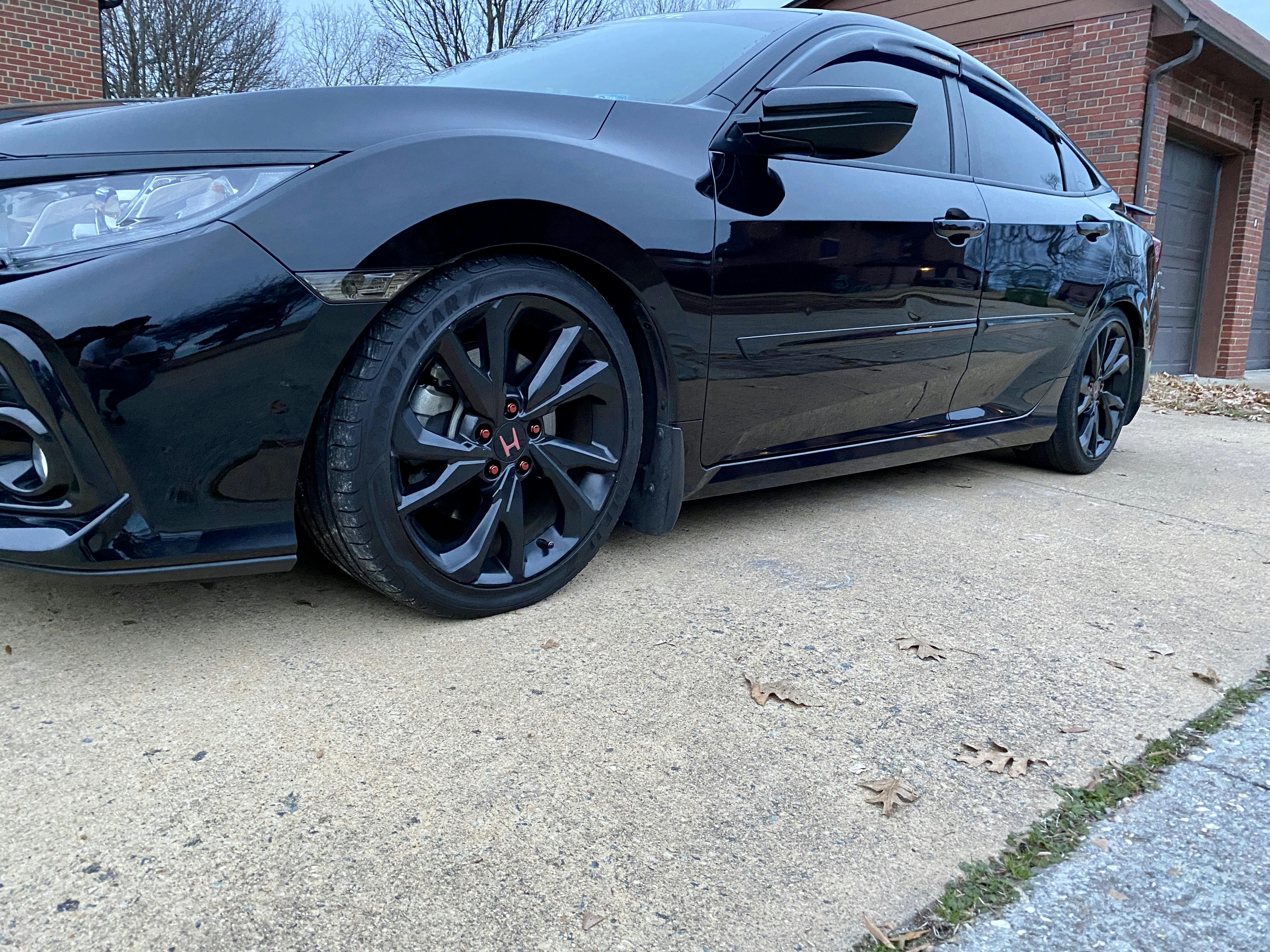 D2 Racing Lowering Springs | 2016-2020 Honda Civic / 2017-2020 Civic S