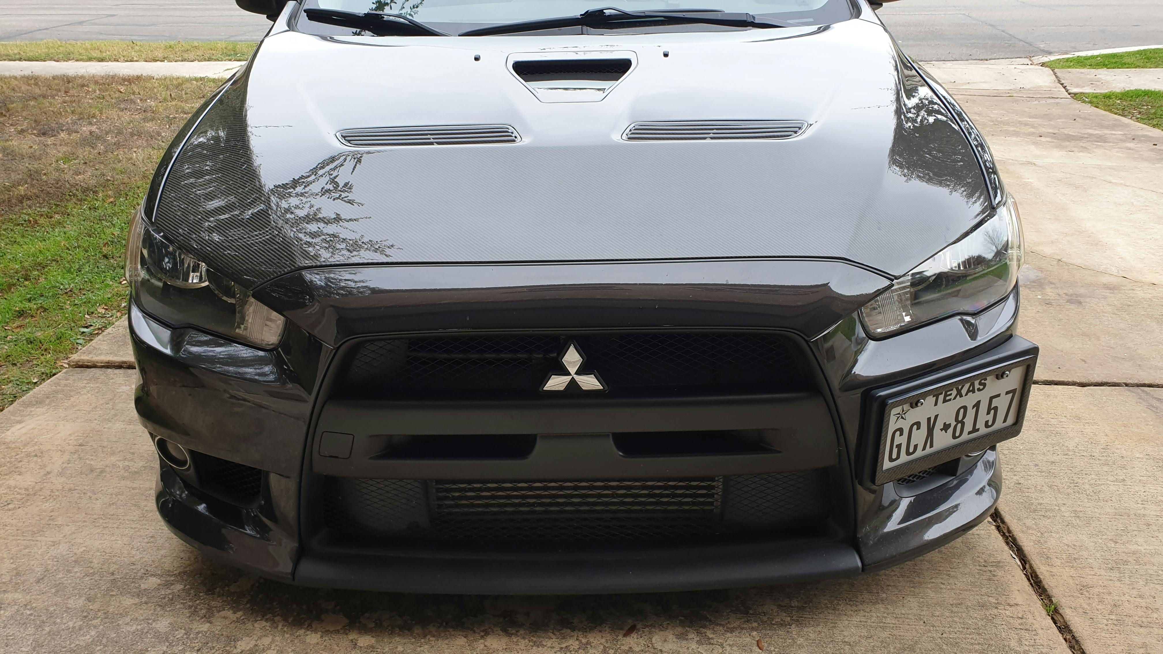 Seibon Oe Style Carbon Fiber Hood 2008 2015 Mitsubishi Evo X Hd0809 Maperformance