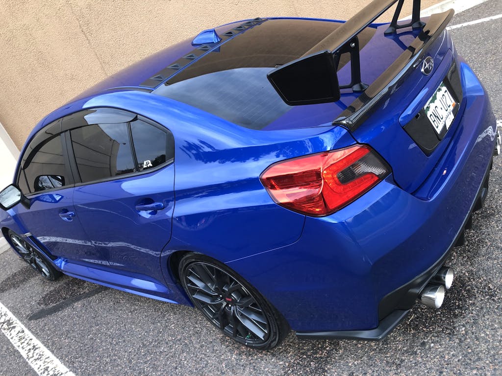 APR License Plate Backing | 2015+ Subaru WRX/STI (CBX-WRXLIC15 ...