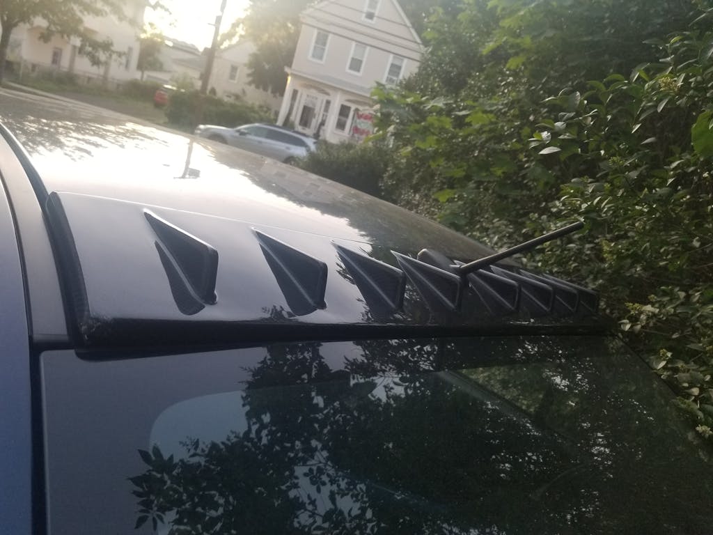 Rexpeed Carbon Fiber Vortex Generator | 2008-2015 Mitsubishi Evo X w ...