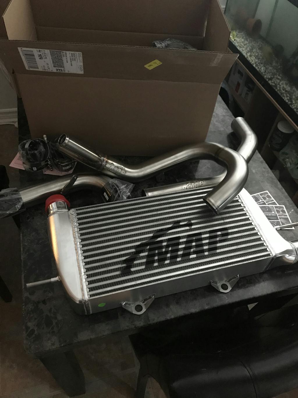 MAP Complete 3.5" Intercooler Kit | 2008-2015 Mitsubishi Evo X (EVOX-I ...
