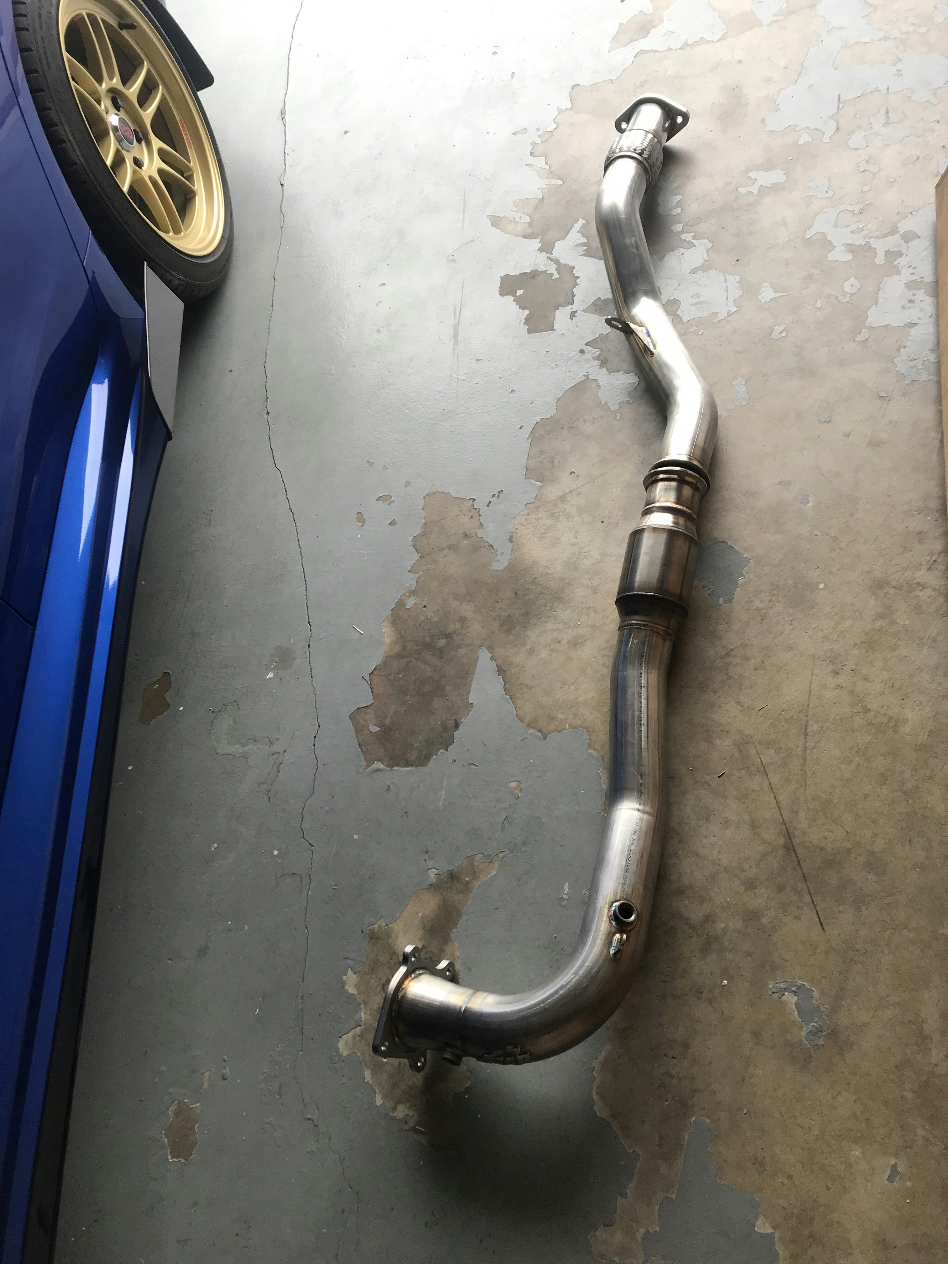 MAP WRX Catted Downpipe Rev 2 | 2015-2020 Subaru WRX (WRX-4G-DPC-REV2)