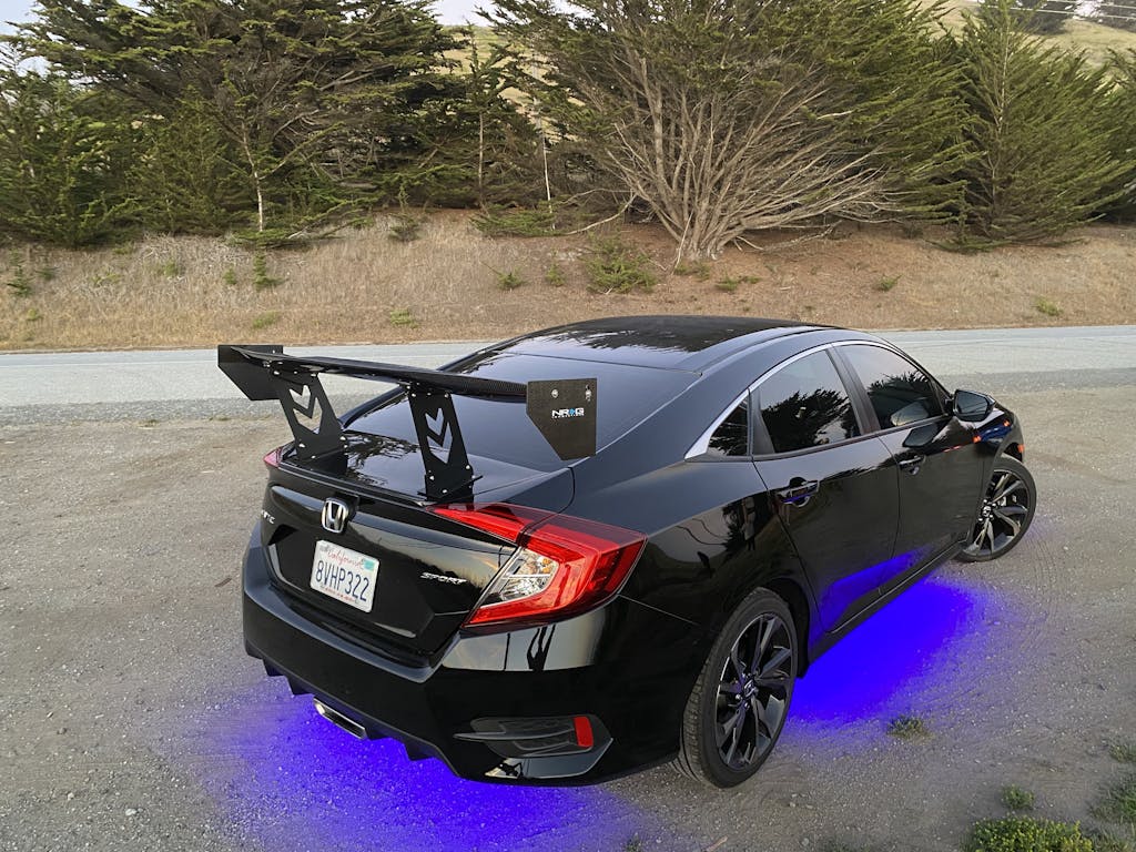 NRG 59" Universal Carbon Fiber Spoiler (CARB-A590NRG) – MAPerformance