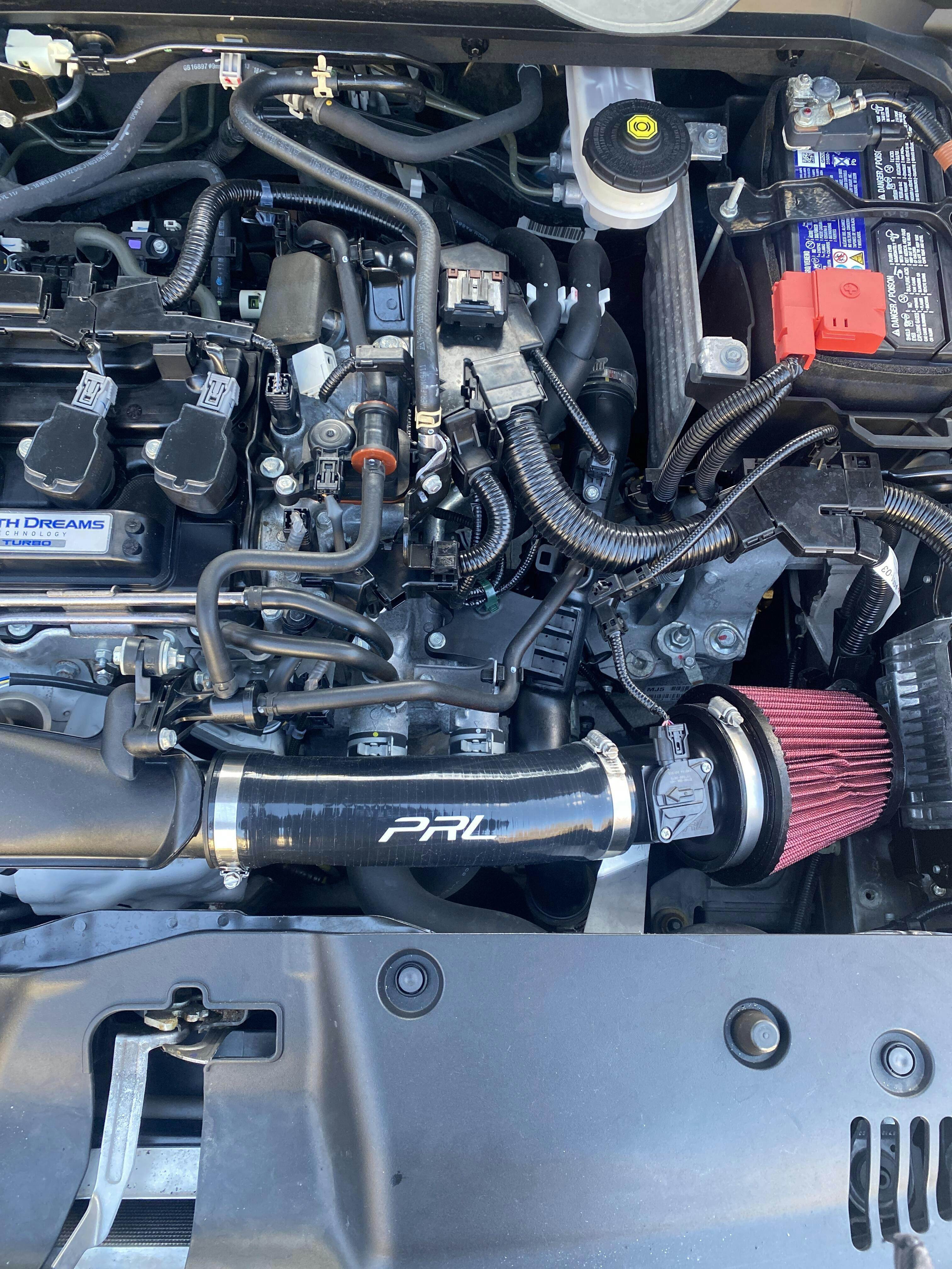PRL Short Ram Air Intake | 2017-2021 Honda Civic Si (PRL-HC10-INT-SRI ...