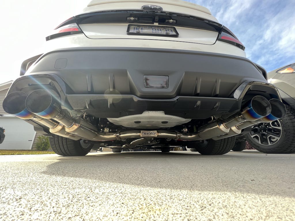 Invidia Gemini R400 Catback Exhaust | 2022+ Subaru WRX (HS22WRXGM4ST ...