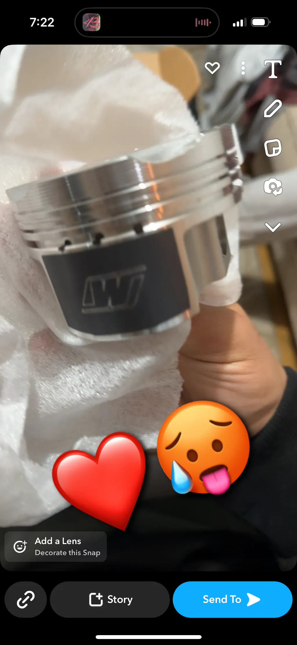 Wiseco 4B11T Evo X Forged Pistons | 08-15 Mitsubishi Evolution 10 (K63 ...