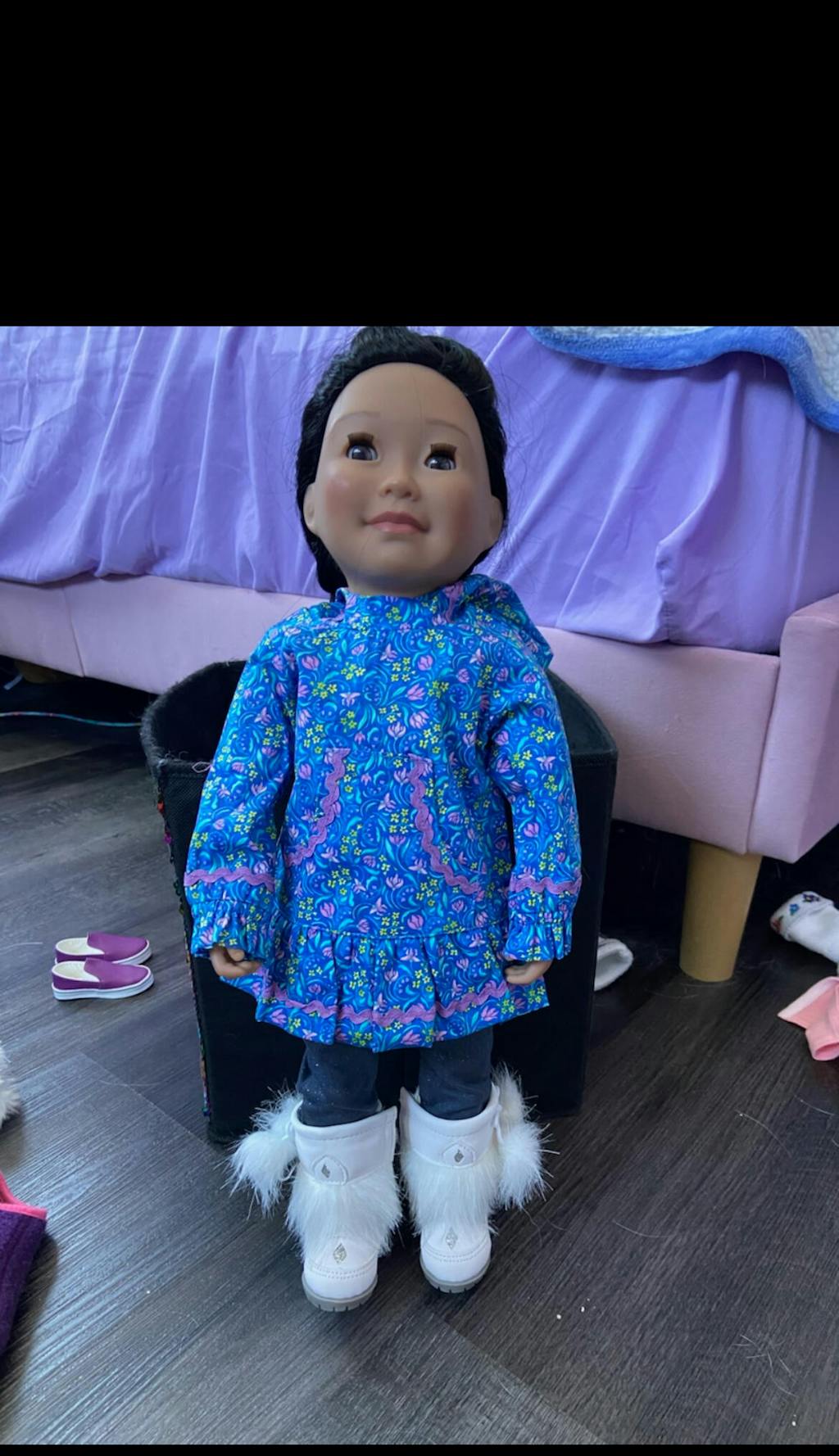 Saila's Kuspuk - Traditional Inuit Garment for 18-inch Dolls – Maplelea