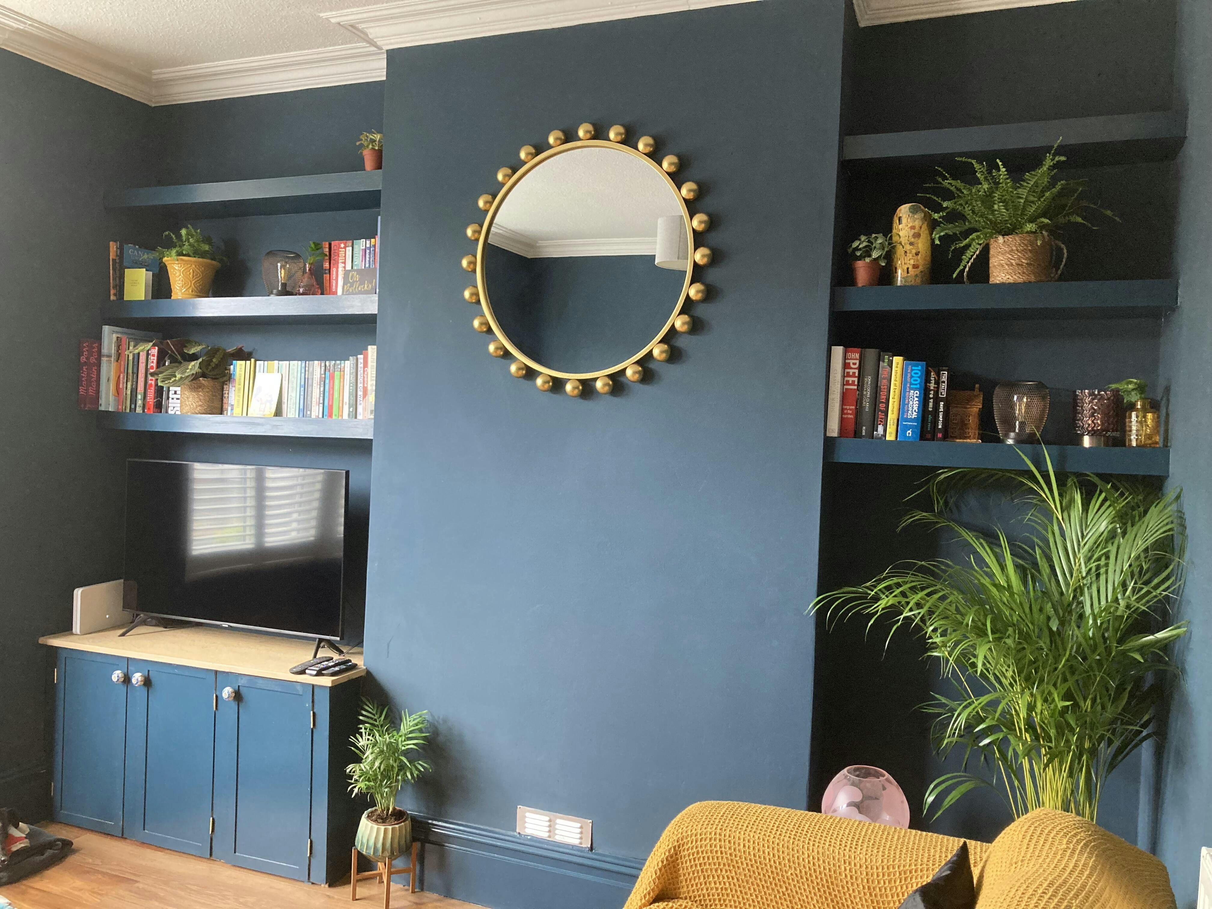 Mirror with Gold Bobble Edge – Margo & Plum