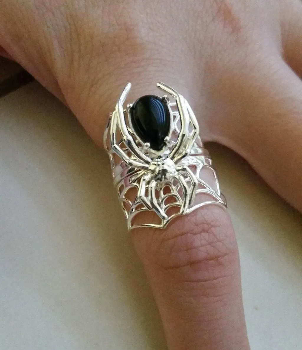 Spider Web Stacking Rings – MARIE JUNE