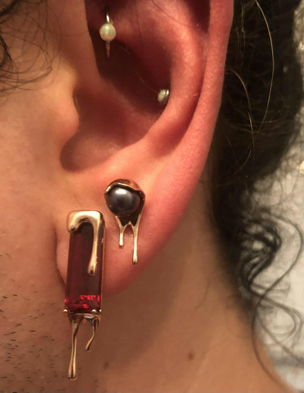 Melting Pearl Earrings – MARIE JUNE